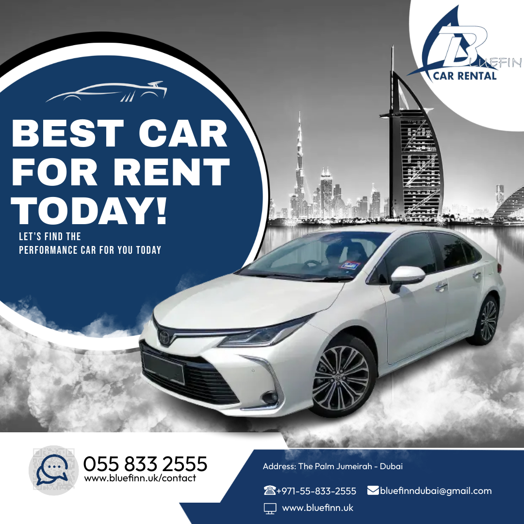 TOYOTA COROLLA – Bluefin Car Rental